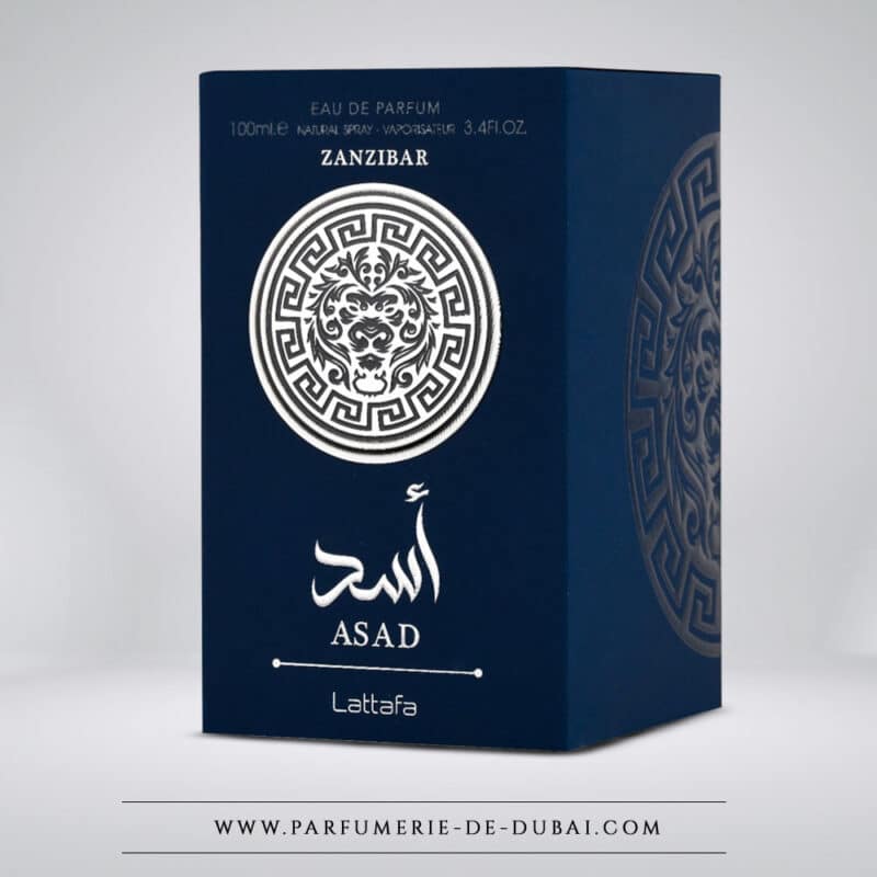 Asad Zanzibar - Eau de parfum for men (blue bottle 100 ml) - Lattafa